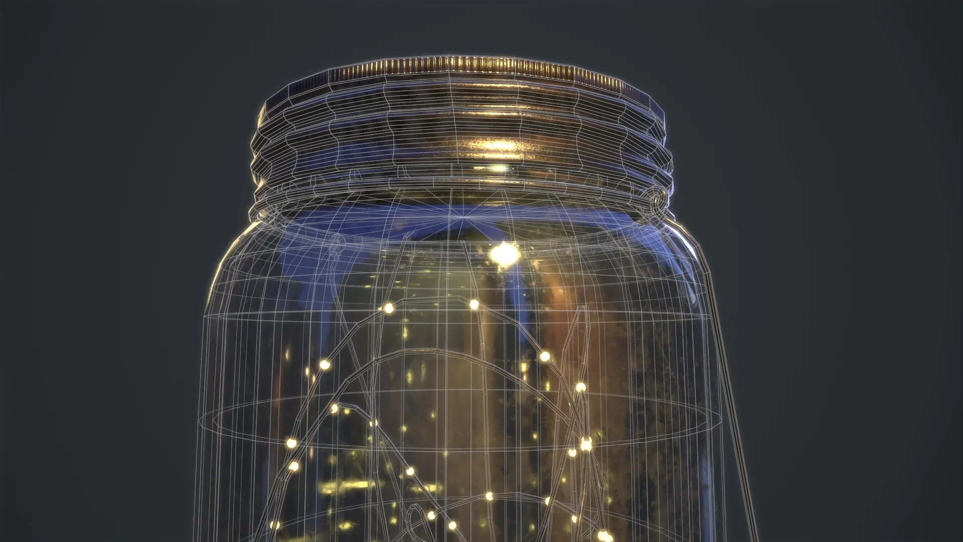 Mason Jar LED Lantern - FlippedNormals