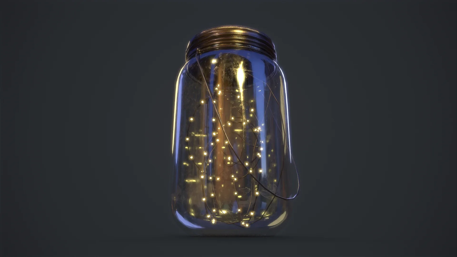 Mason Jar LED Lantern - FlippedNormals