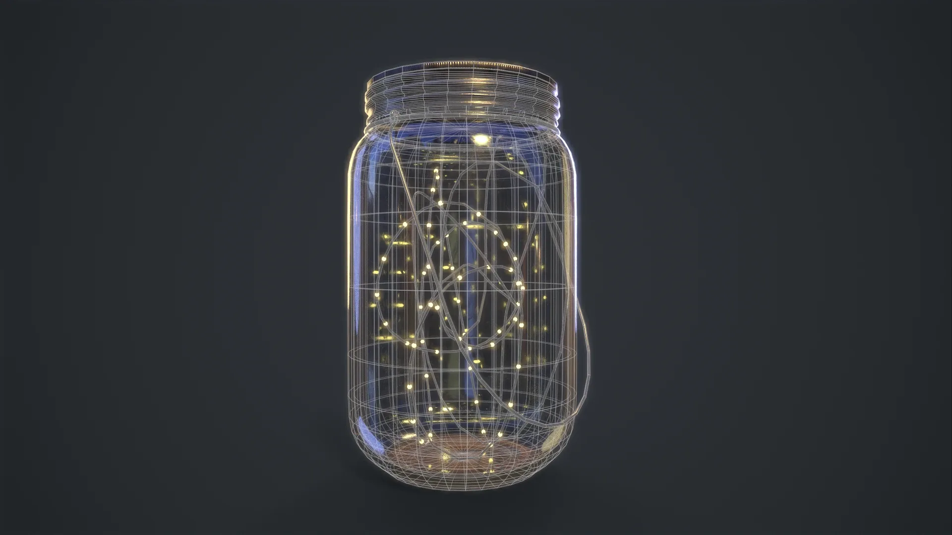 Mason Jar LED Lantern - FlippedNormals