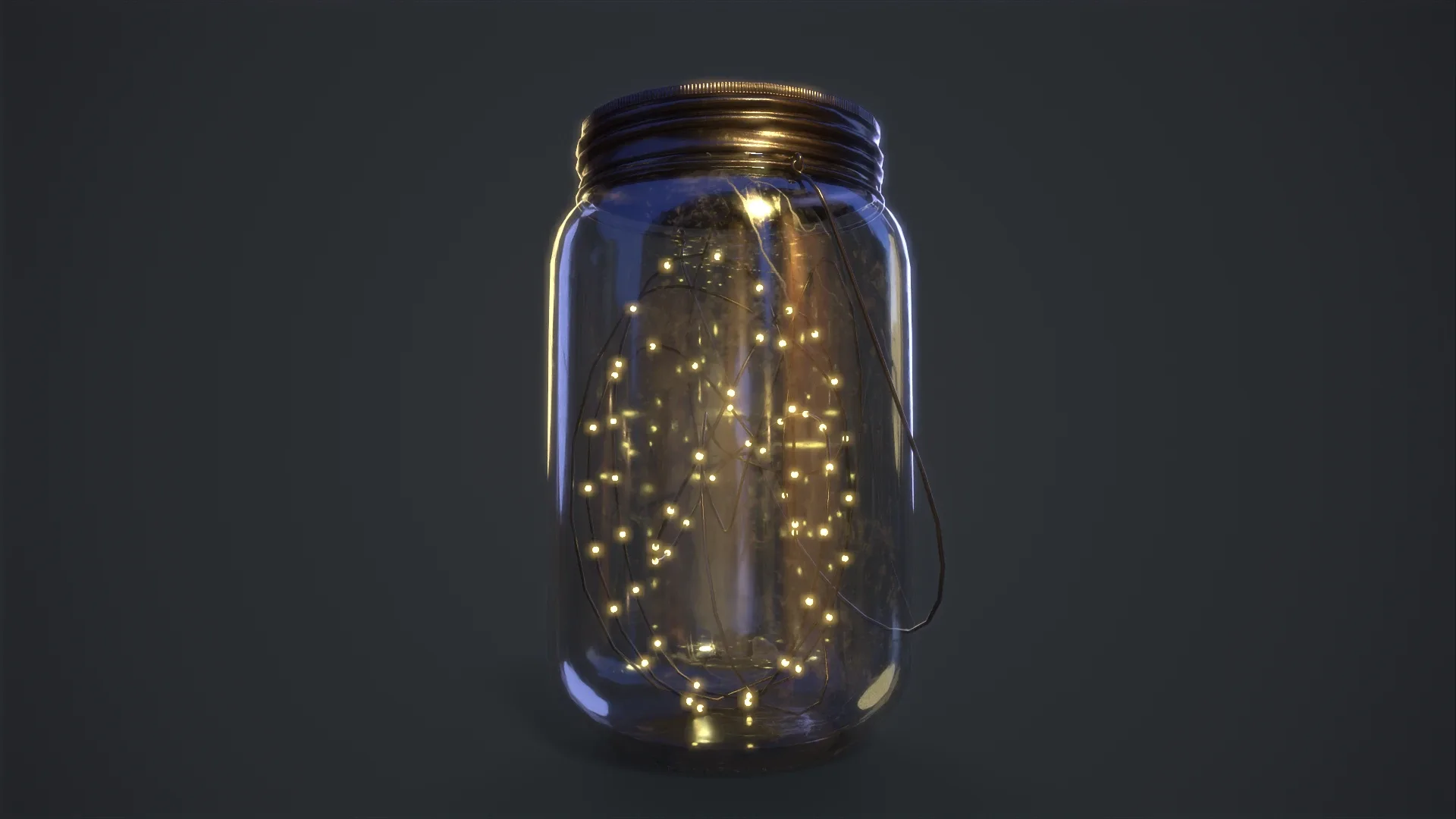Mason Jar LED Lantern - FlippedNormals
