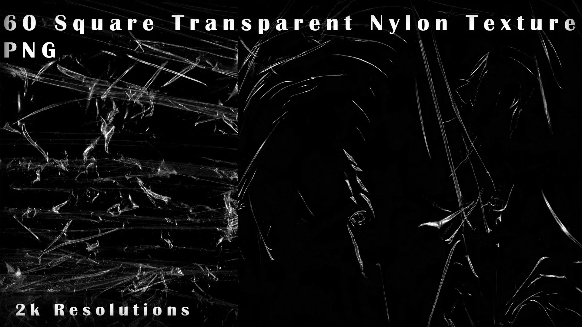 60 Square Transparent Nylon - FlippedNormals