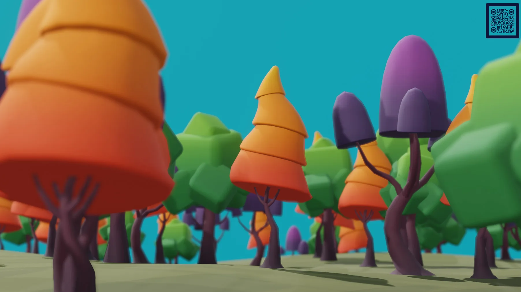 Stylized Low Poly Trees Pack 01 - FlippedNormals