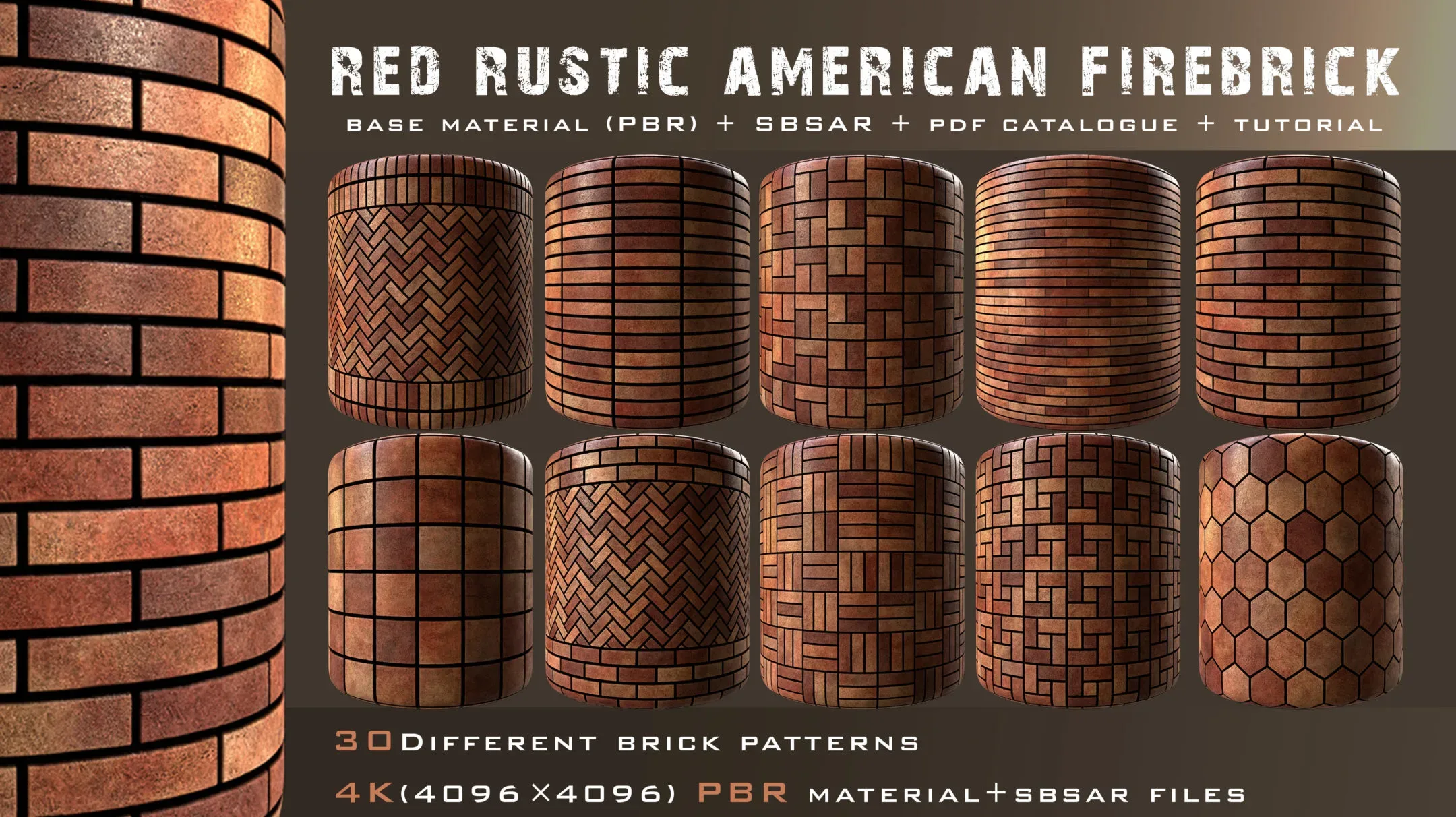 120 brick material bundle vol1 - FlippedNormals