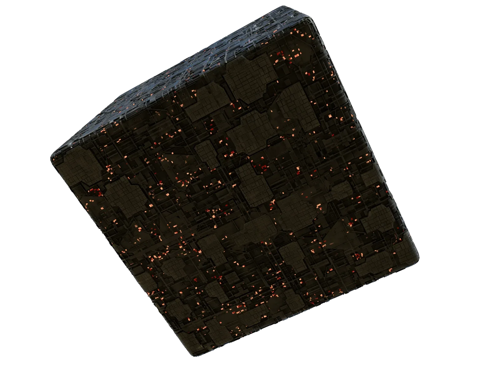 Alien Spaceship Hull .sbs .sbsar - FlippedNormals