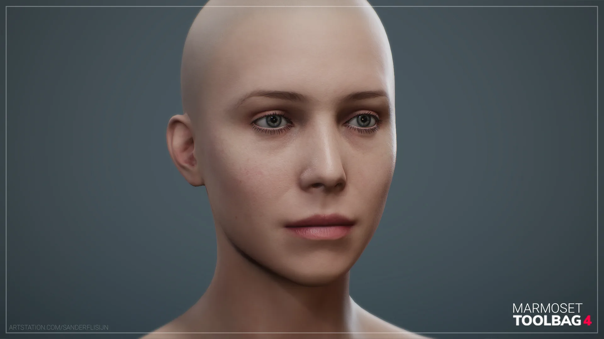 Female Basemesh: Venus - FlippedNormals