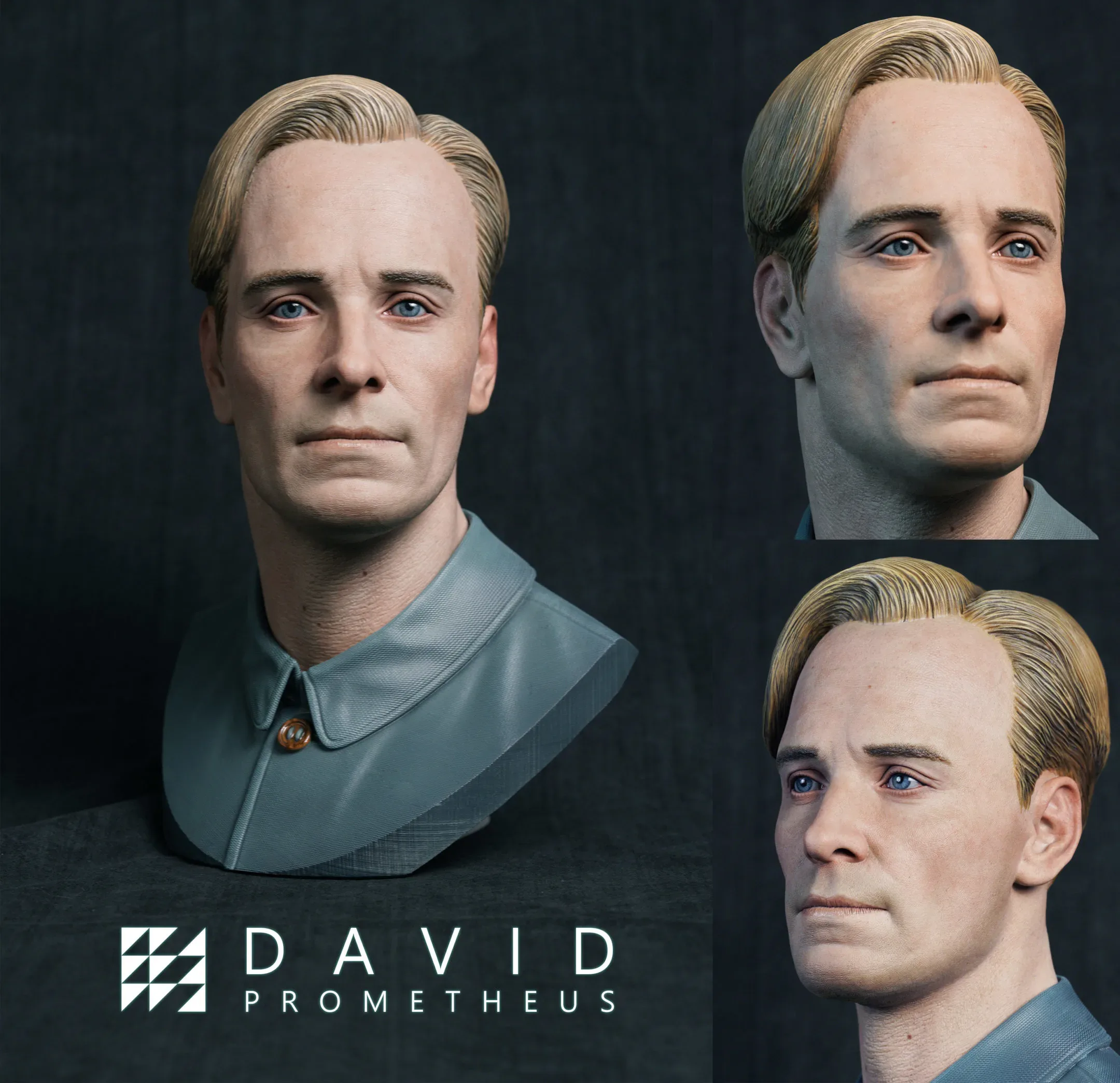 Prometheus David bust - FlippedNormals