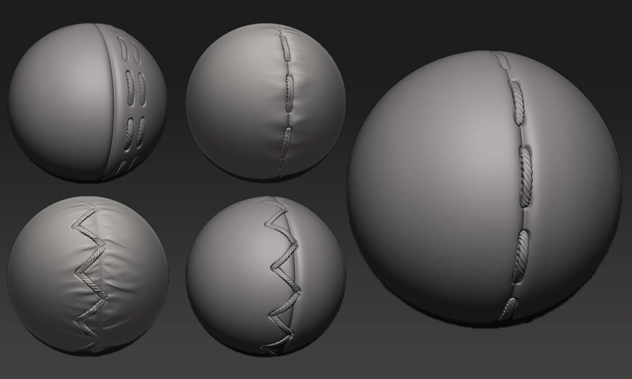 35 seam stitch alpha brushe.vol1 - FlippedNormals