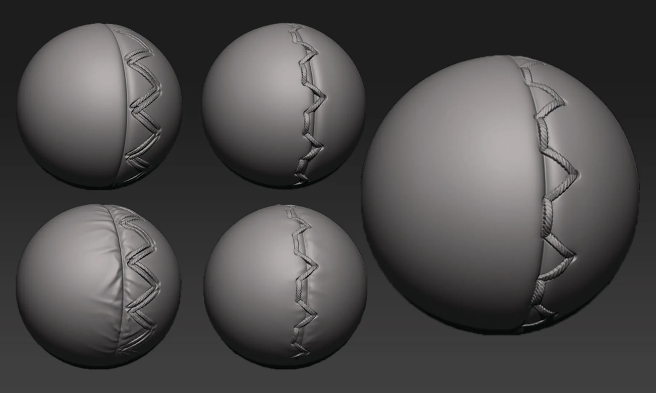 35 seam stitch alpha brushe.vol1 - FlippedNormals