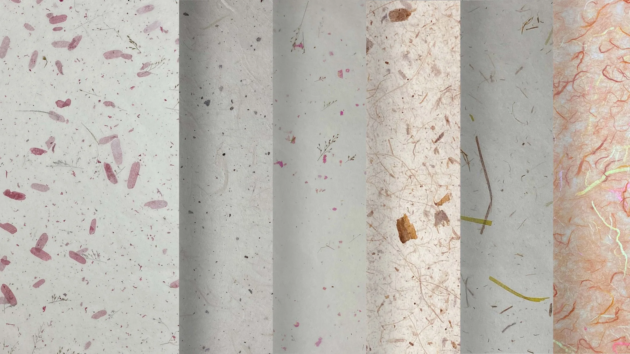 Floral Fibre Paper Textures - FlippedNormals