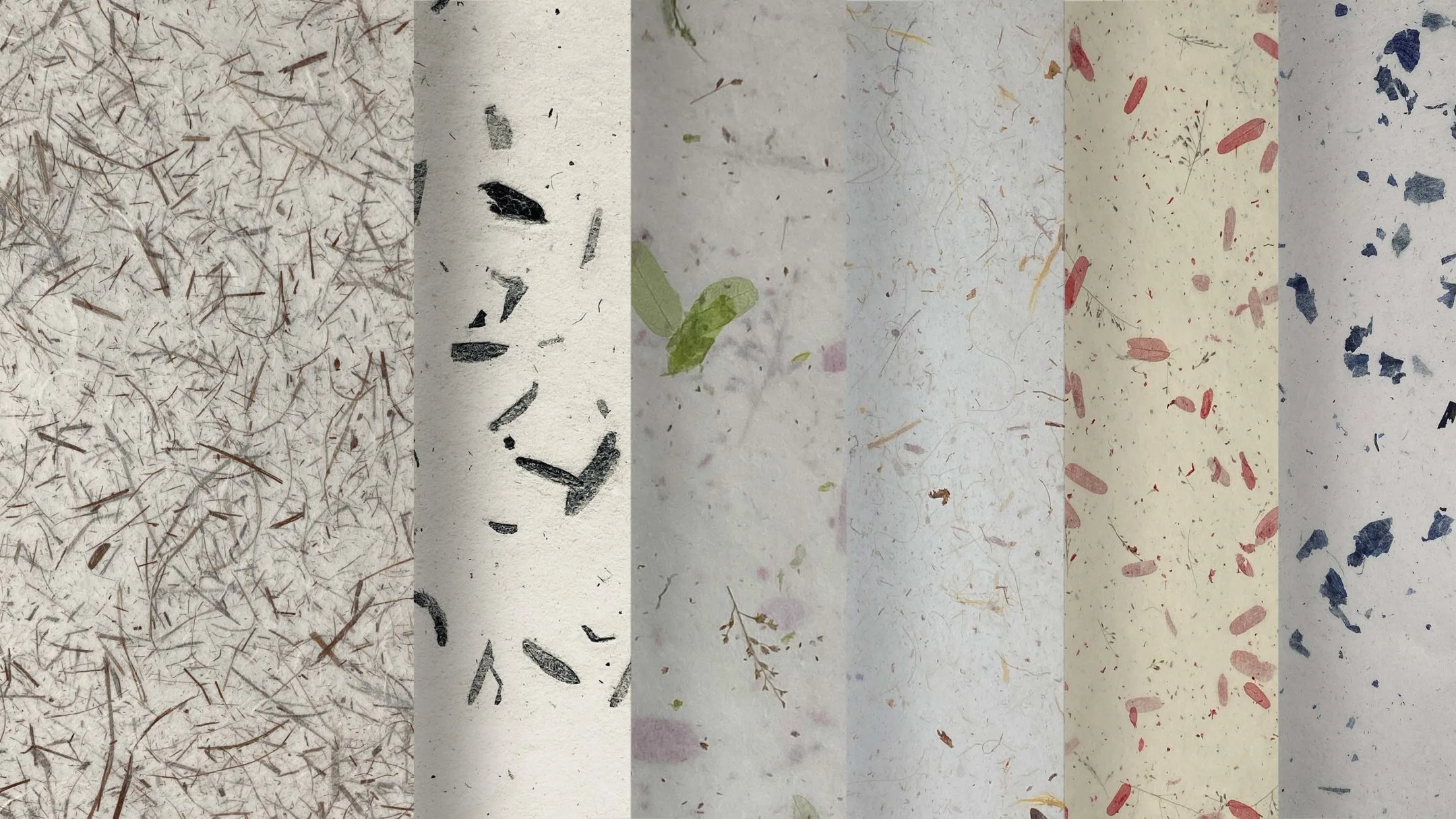 Floral Fibre Paper Textures - FlippedNormals