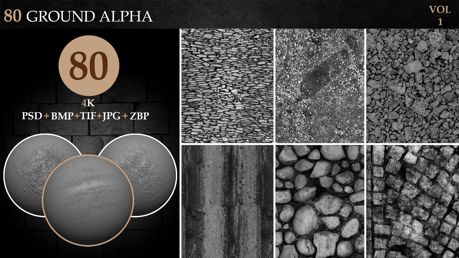 80 Ground Alpha-vol 1 - FlippedNormals