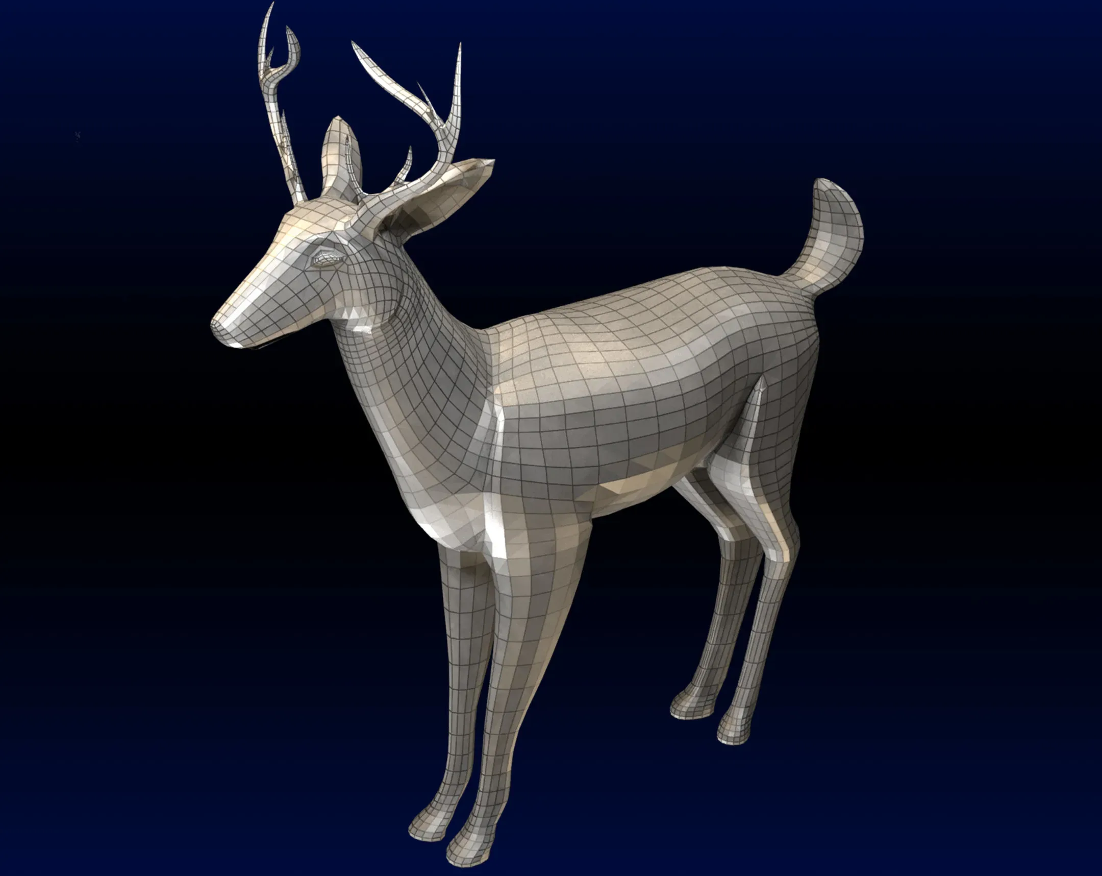 Animal basemesh - FlippedNormals