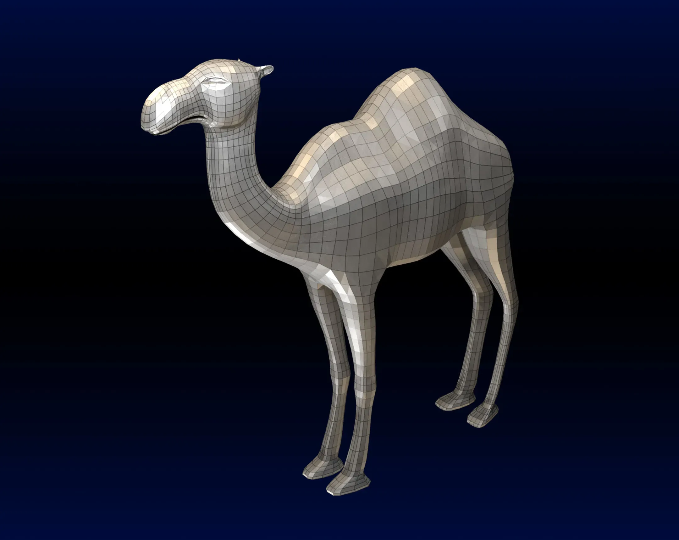 Animal basemesh - FlippedNormals