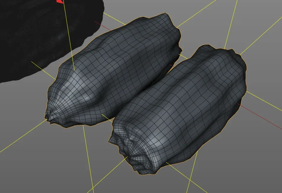 Dates 3d model - FlippedNormals