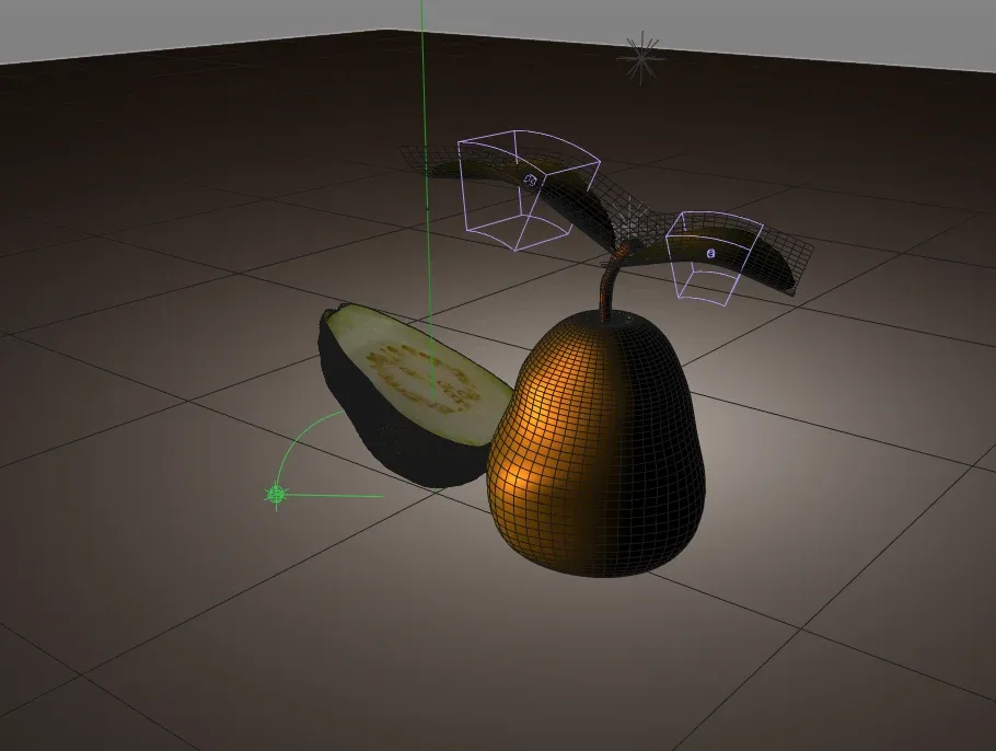 Guava 3d model - FlippedNormals