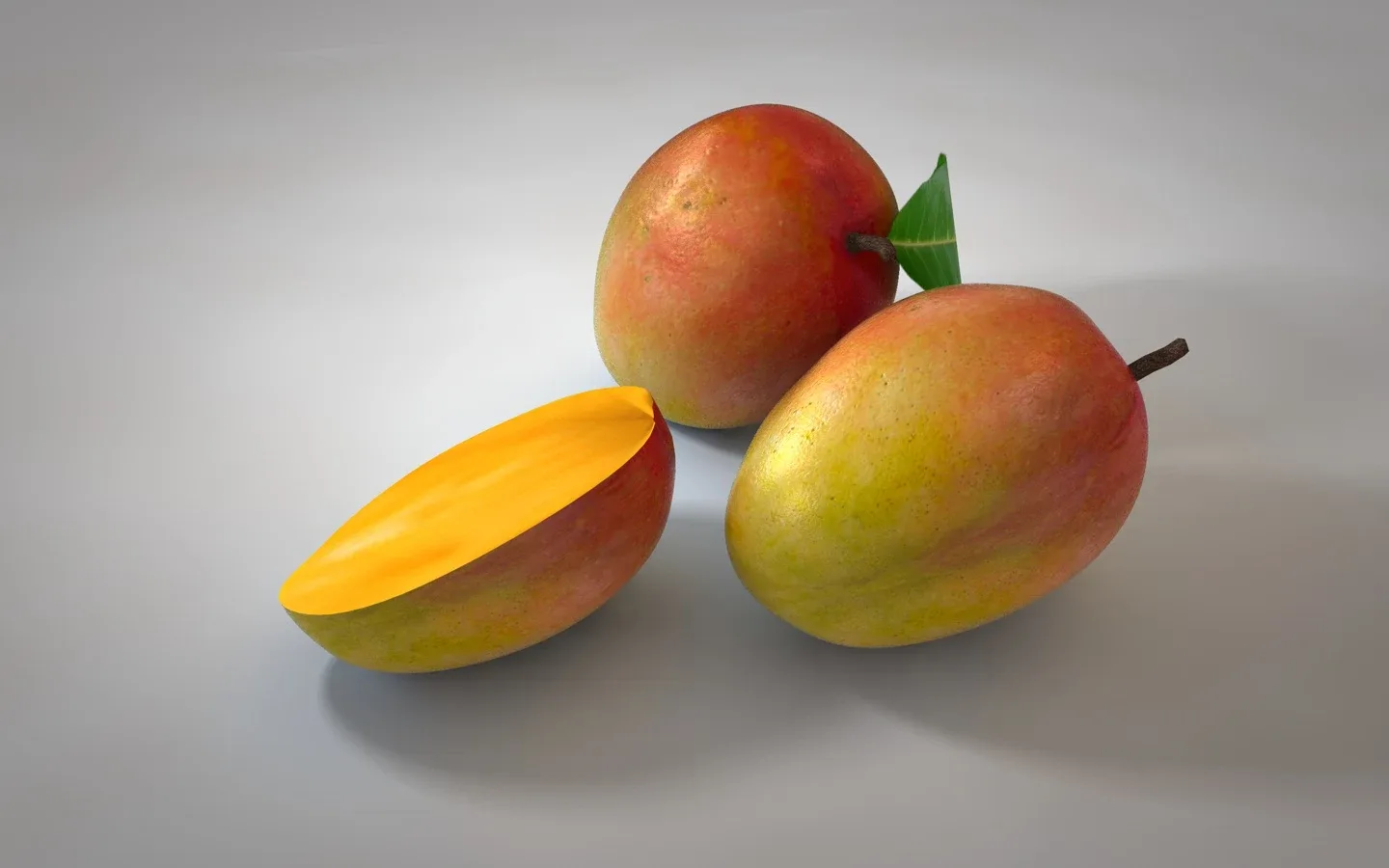 Mango 3d model - FlippedNormals
