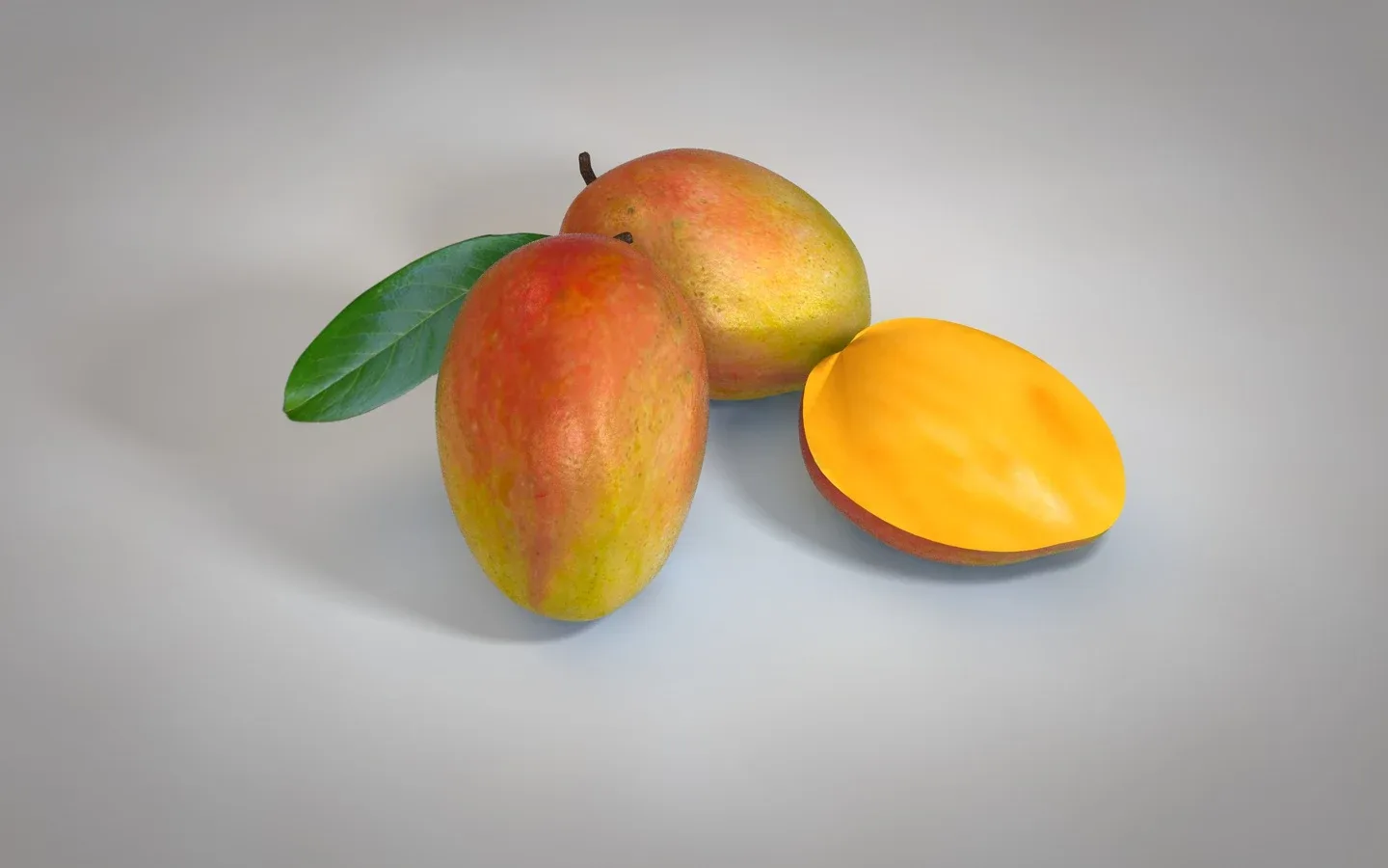 Mango 3d model - FlippedNormals