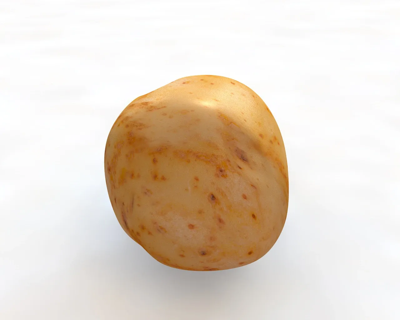 Potato A 3d model - FlippedNormals