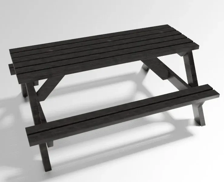 Bench & CHairs - FlippedNormals
