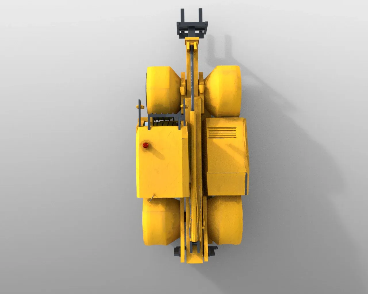 Telehandler 3d model - FlippedNormals