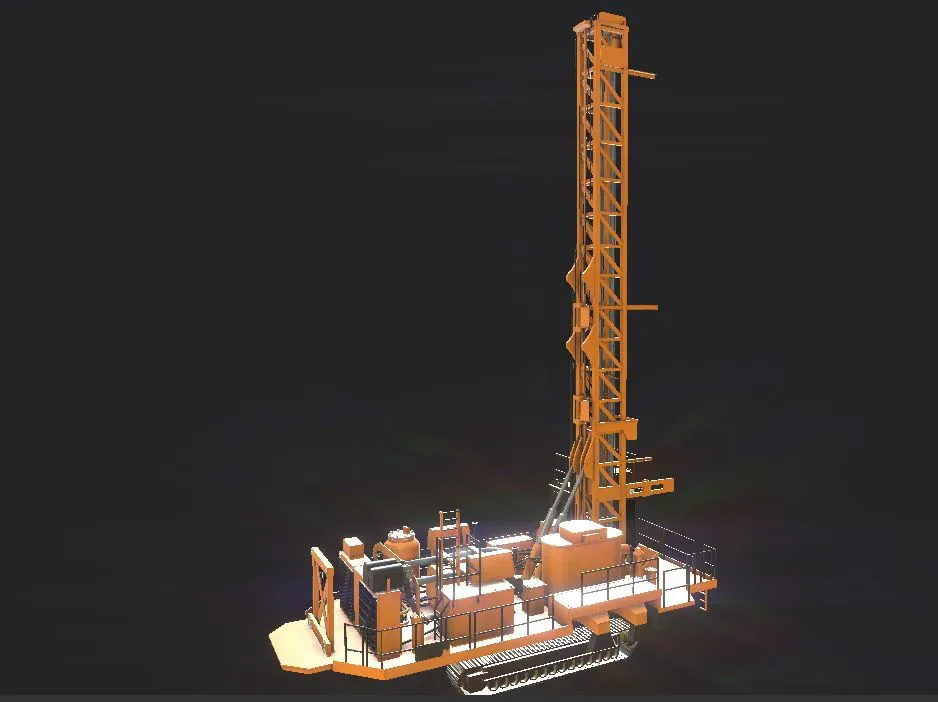 Rotary Blast hole Drill MD6310 - FlippedNormals