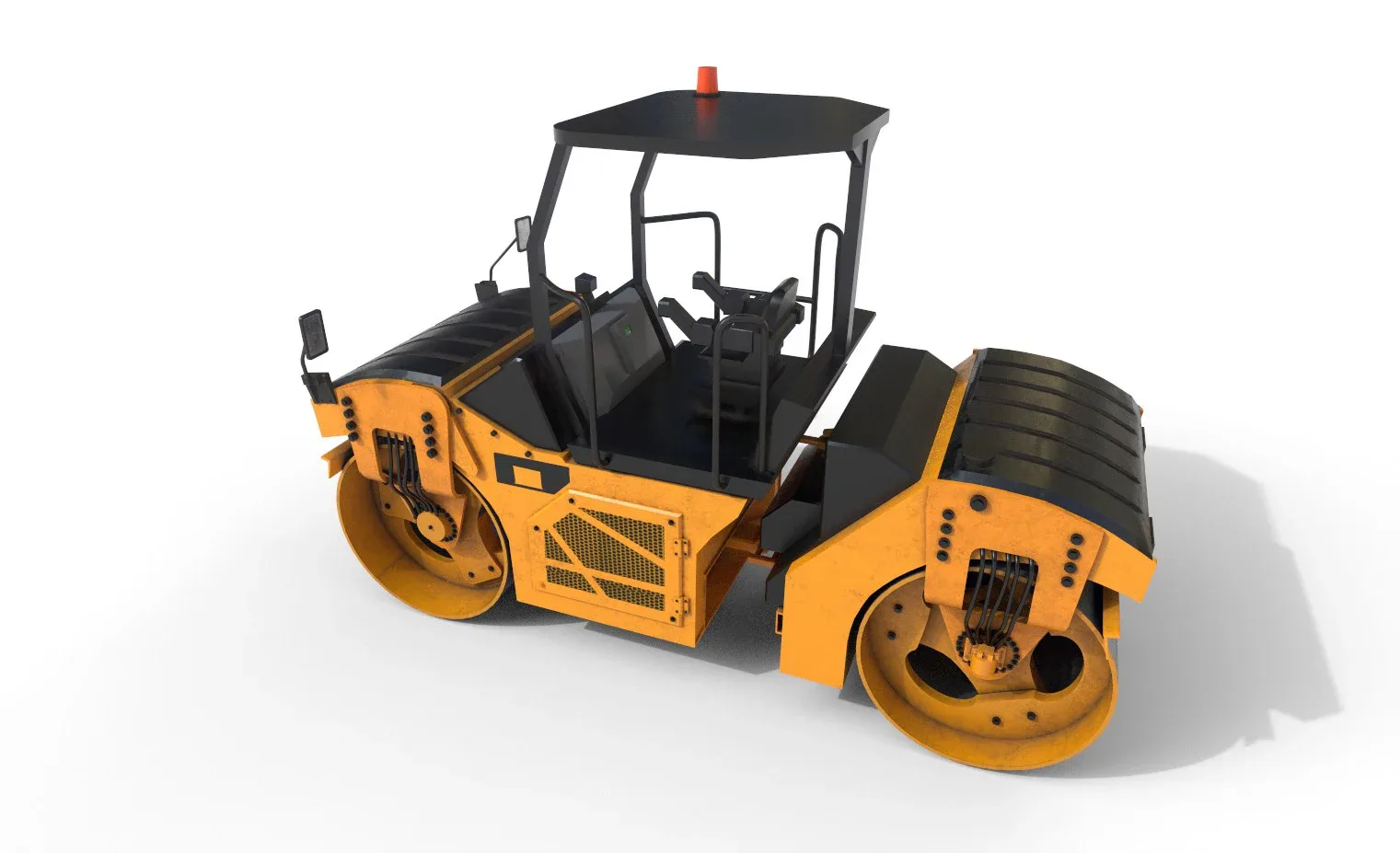 Vibratory Rollers compactor CB8 - FlippedNormals