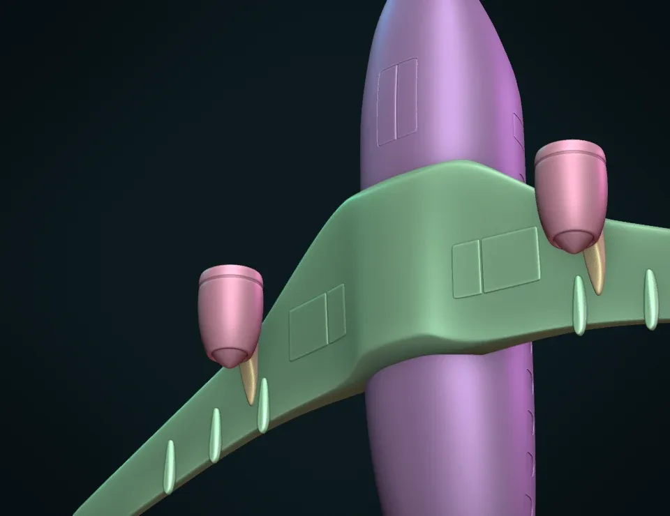 Airplane - FlippedNormals