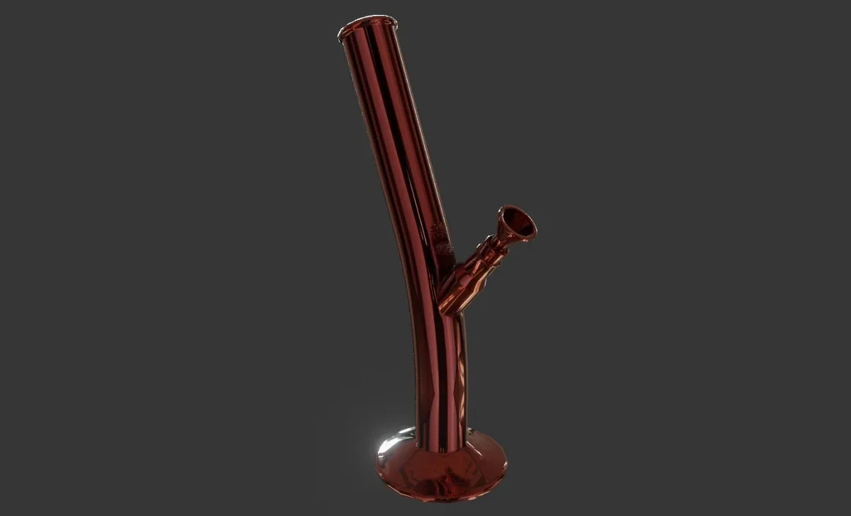 Bong 3D Model Type 3 - FlippedNormals