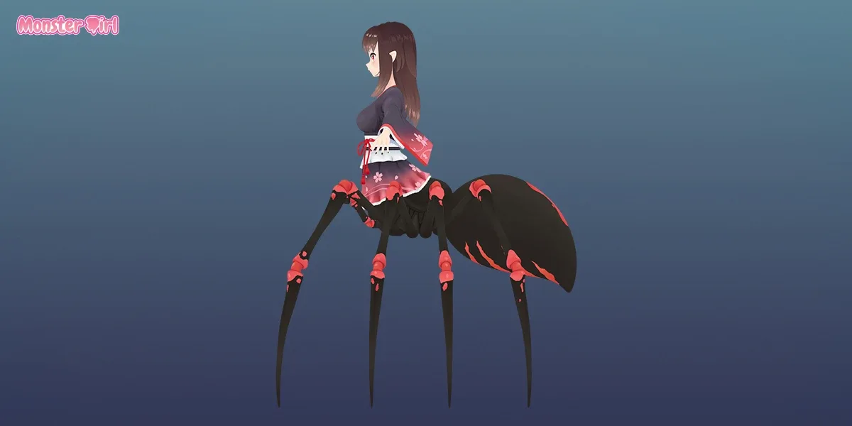 Monster Girl Arachne - FlippedNormals
