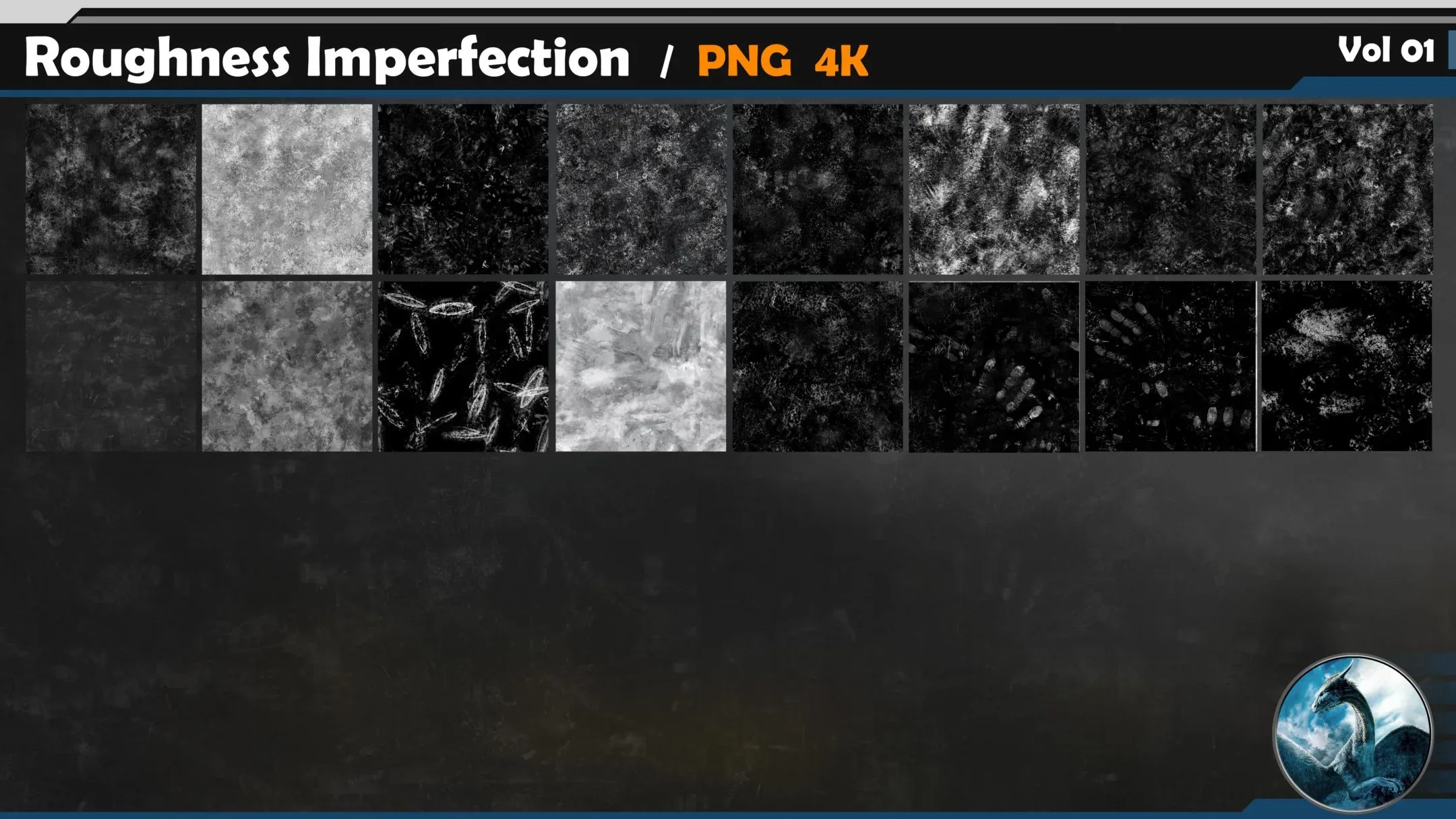 80 Roughness Imperfection Vol 01 - FlippedNormals