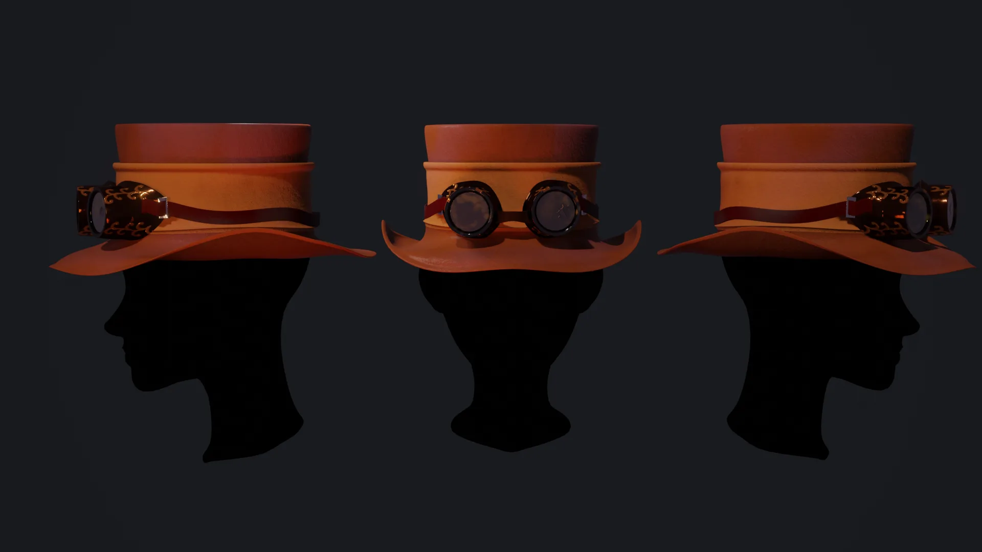 Pack hats 5 models - FlippedNormals