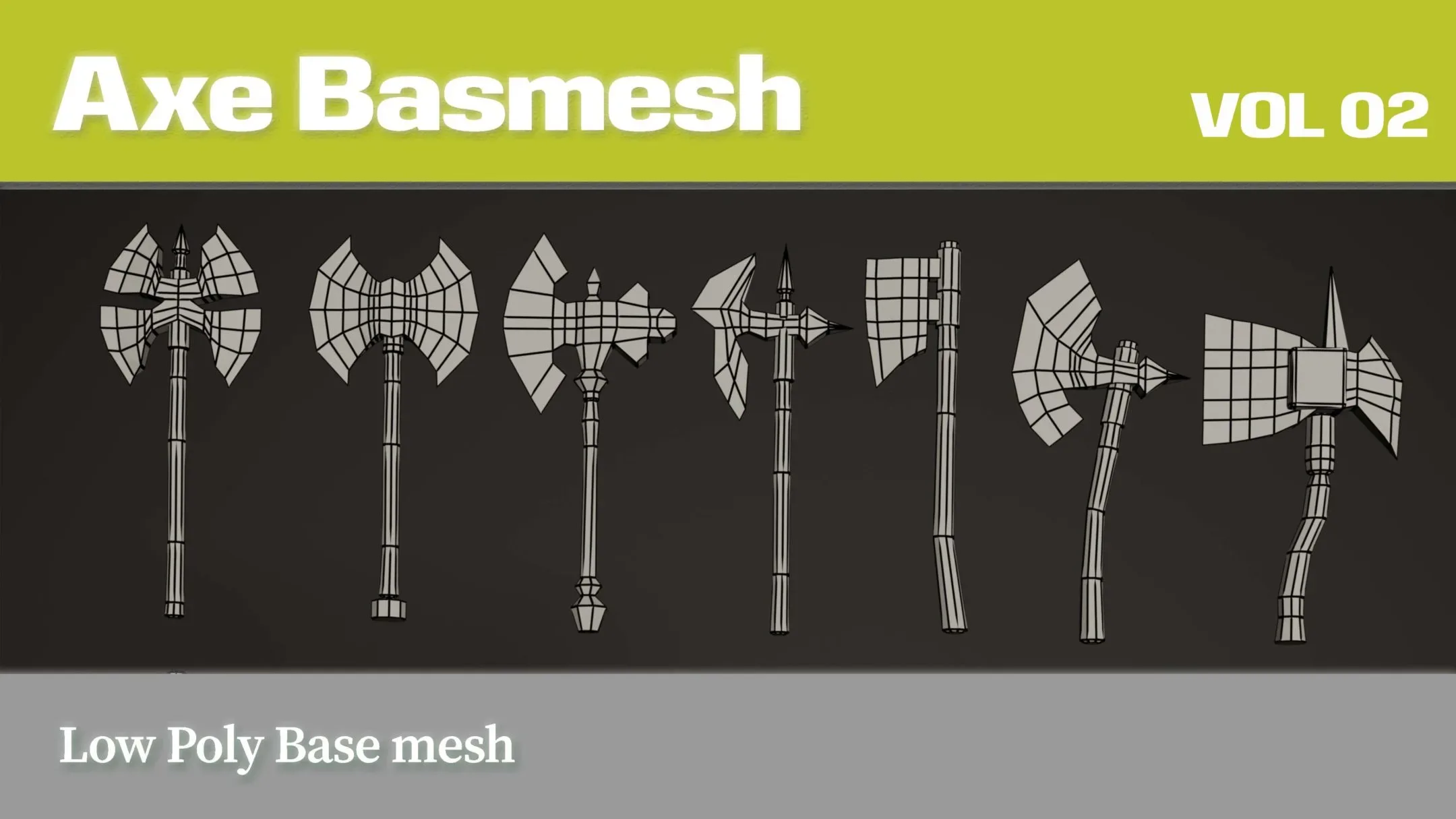 Axe Base Mesh VOL2 - FlippedNormals