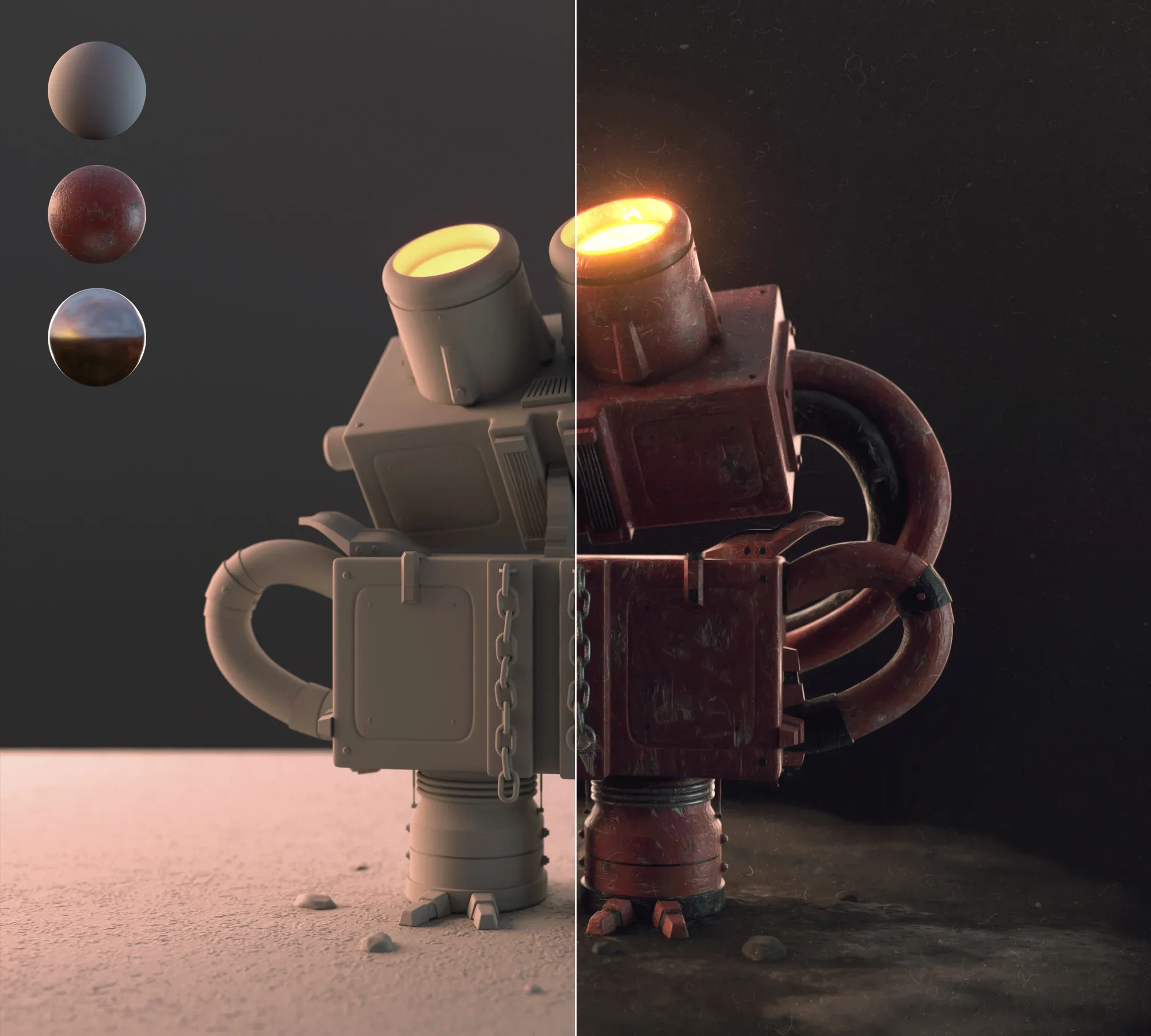 Mini Robot - FlippedNormals