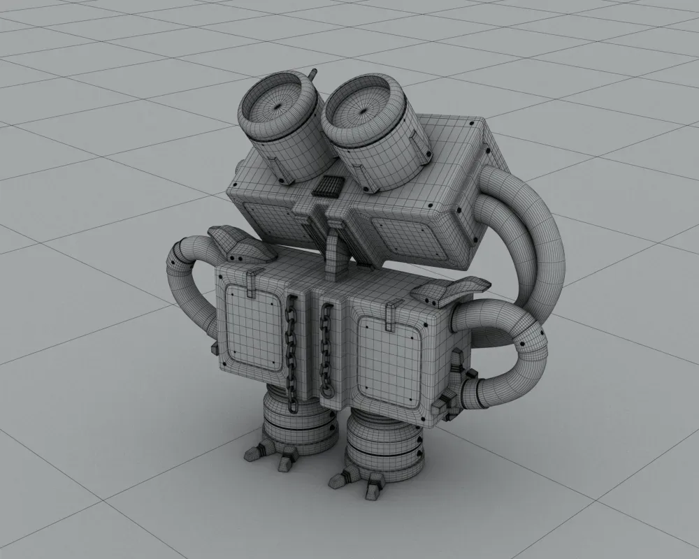 Mini Robot - FlippedNormals