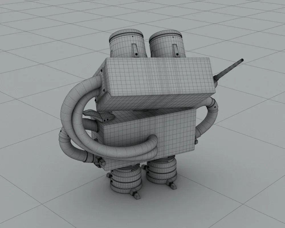 Mini Robot - FlippedNormals