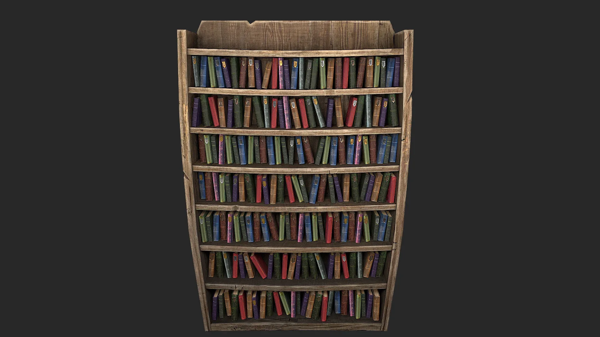 Medieval Bookcase - FlippedNormals
