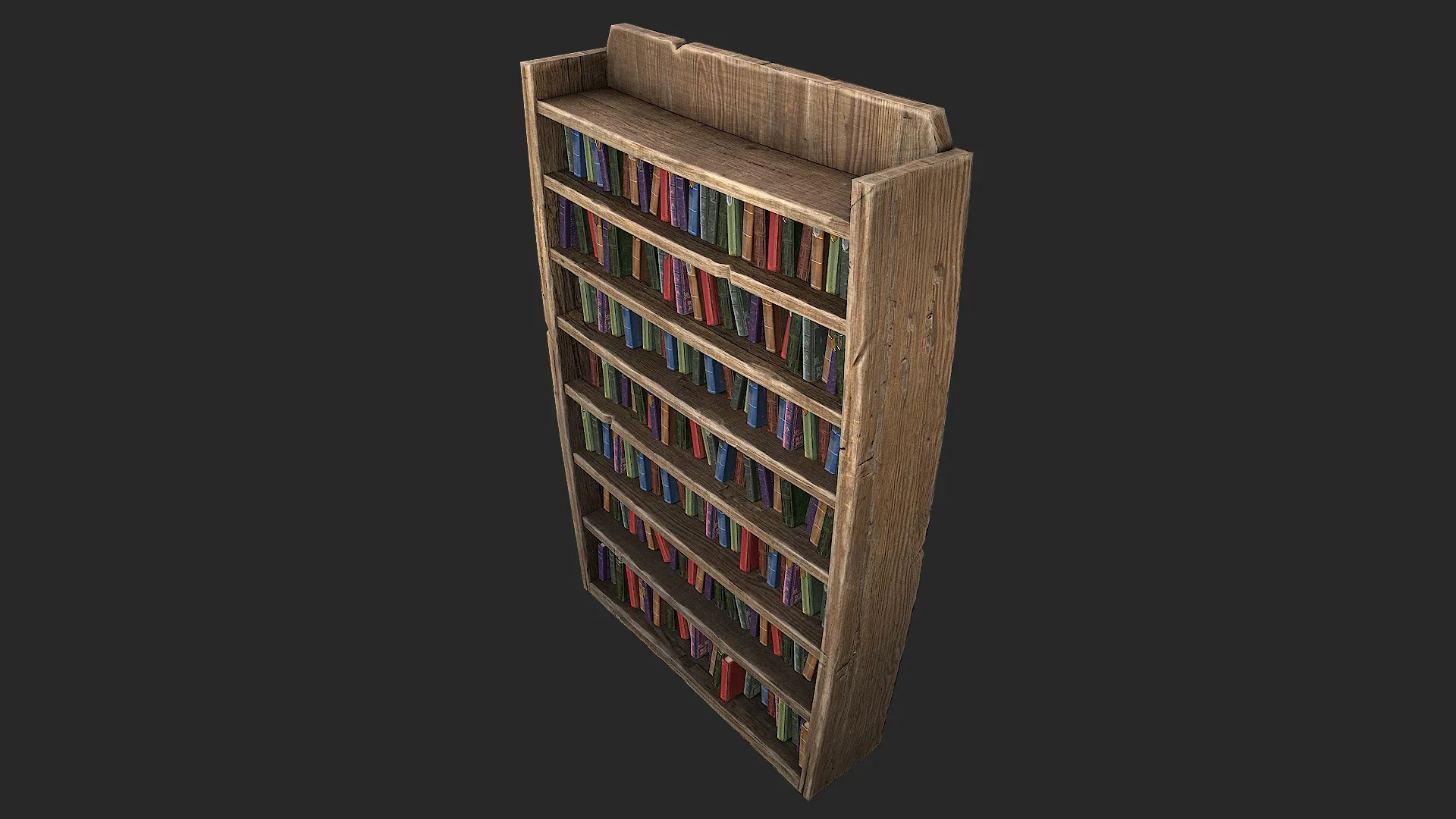 Medieval Bookcase - FlippedNormals