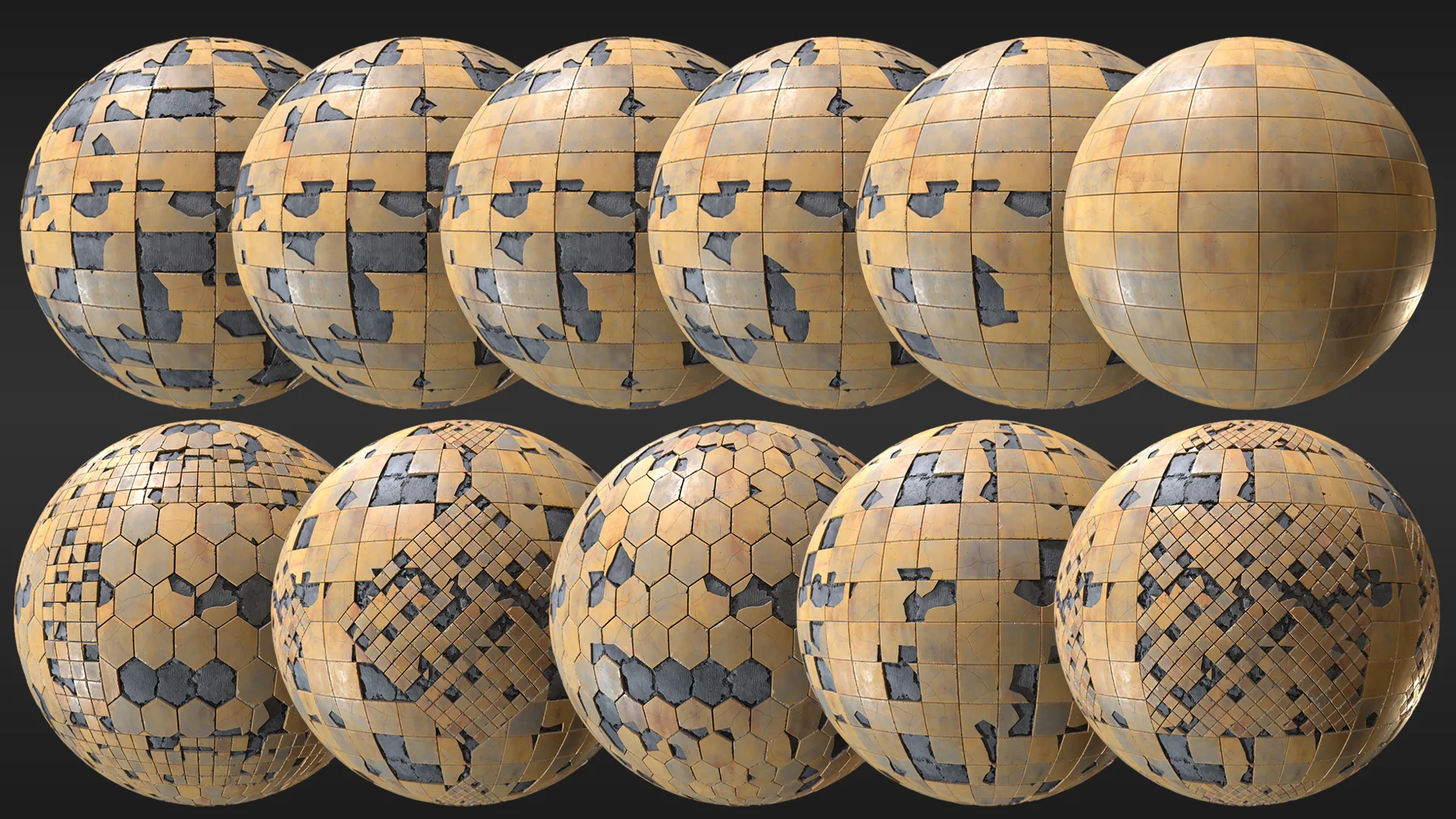 DESTROYED MATERIALS COLLECTION - FlippedNormals