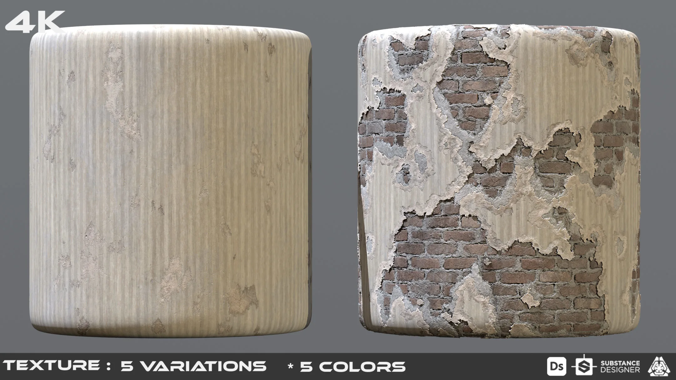 DESTROYED MATERIALS COLLECTION - FlippedNormals