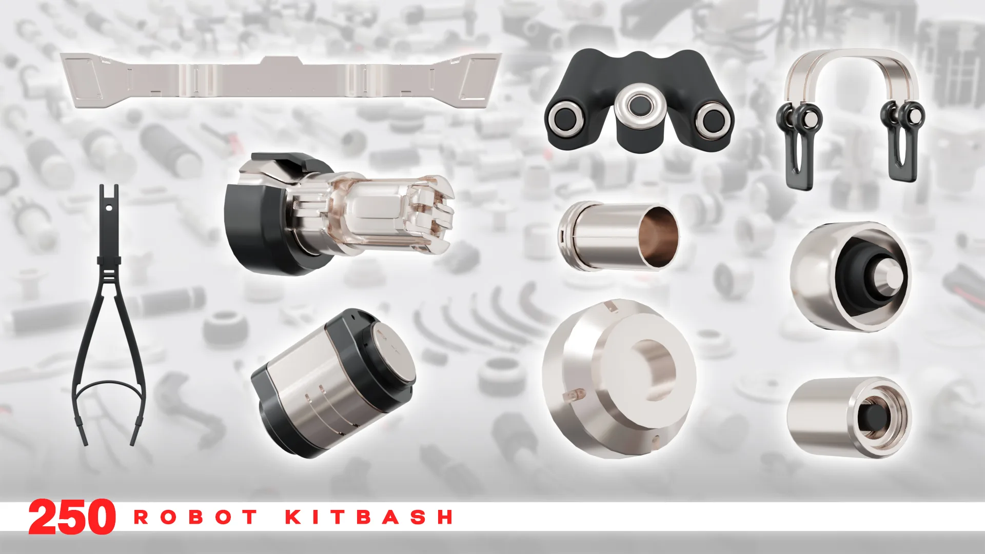 250 Robot Kitbash - FlippedNormals