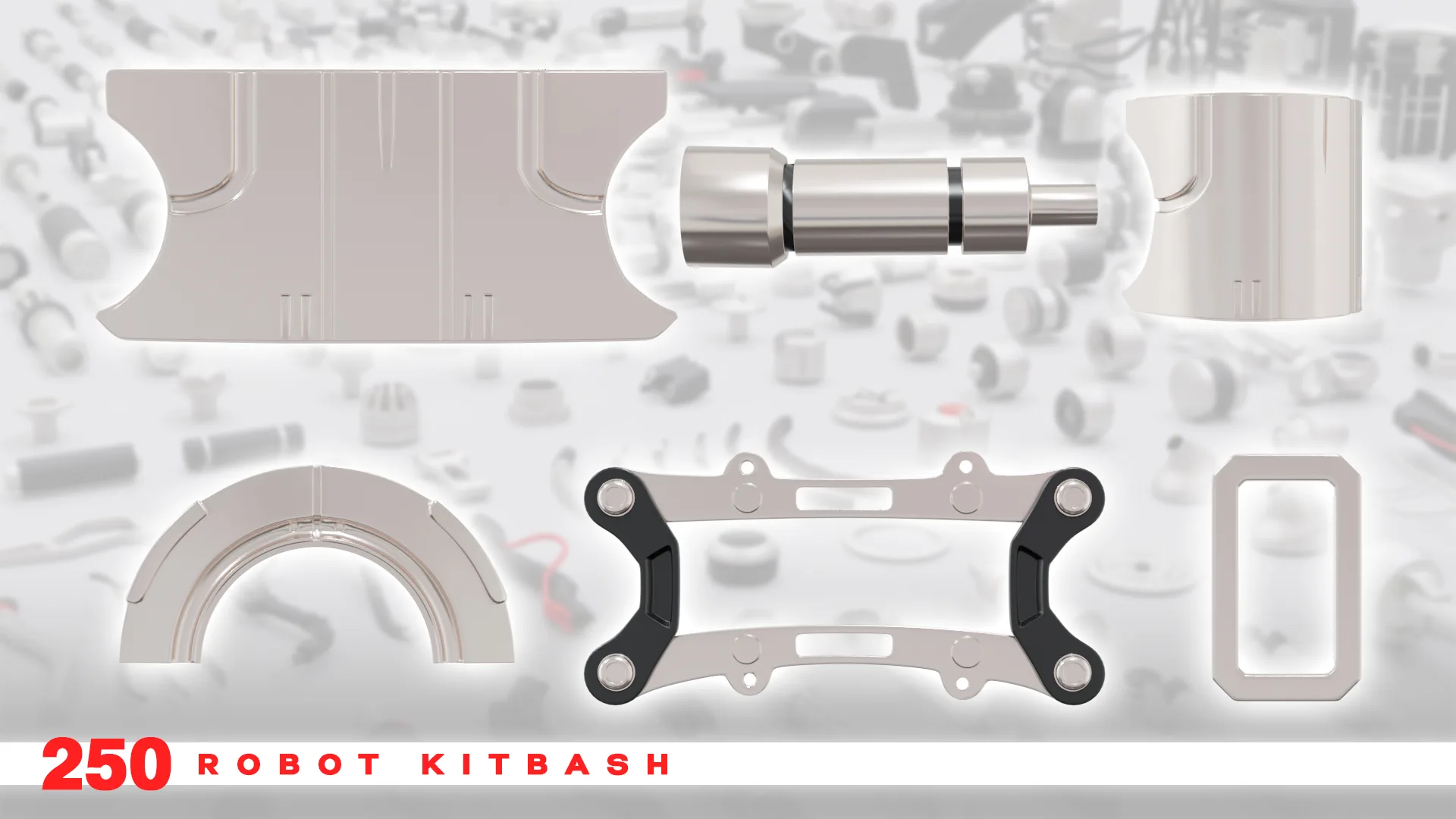 250 Robot Kitbash - FlippedNormals