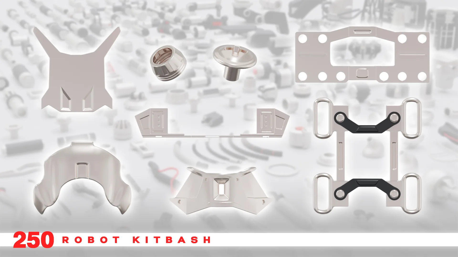 250 Robot Kitbash - FlippedNormals