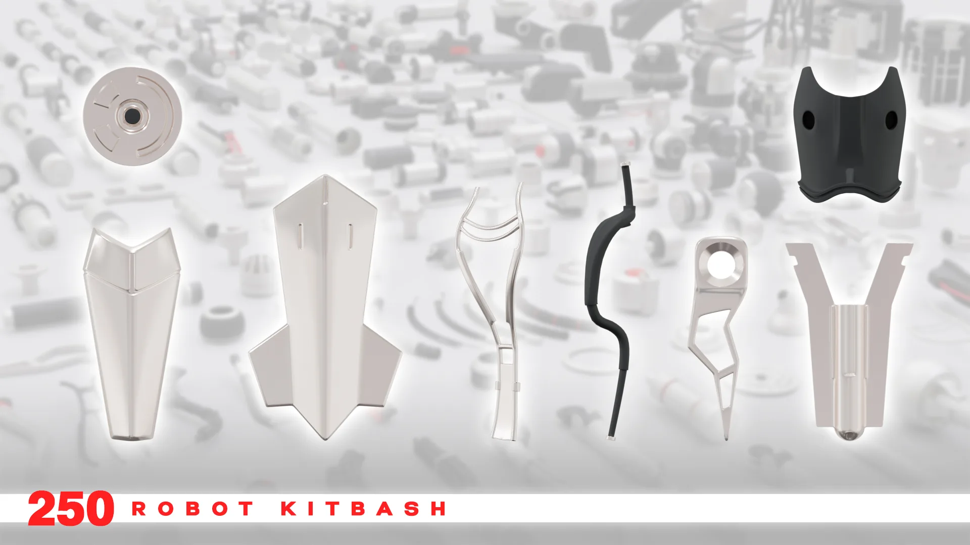 250 Robot Kitbash - FlippedNormals