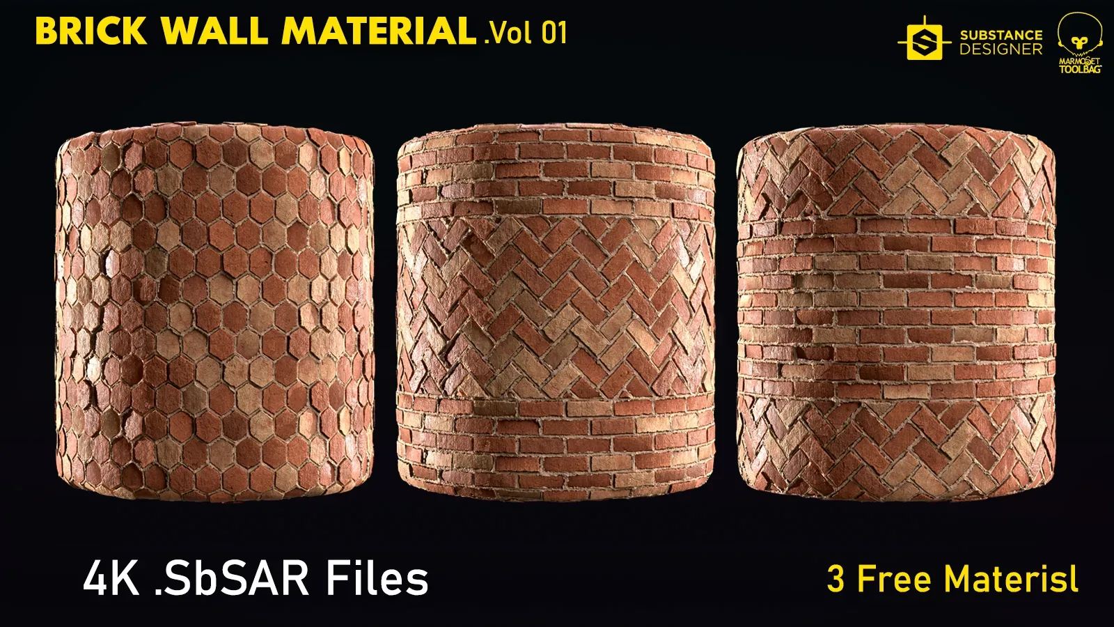 Brick Wall Material - FlippedNormals