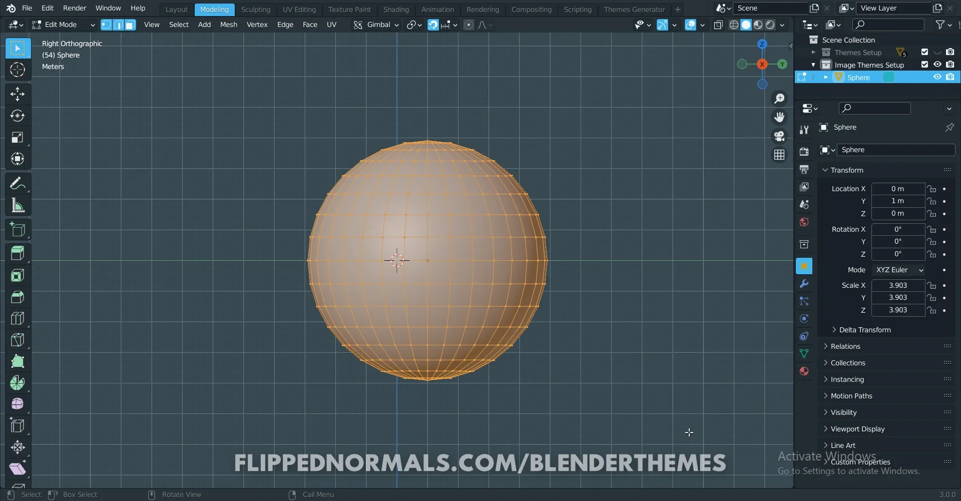 Blender Themes 0002 - FlippedNormals
