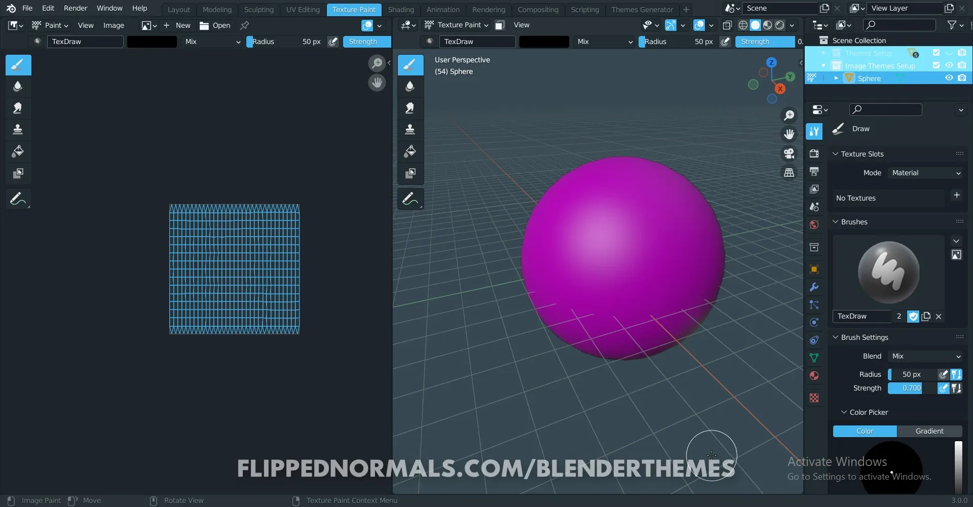 Blender Themes 0002 - FlippedNormals