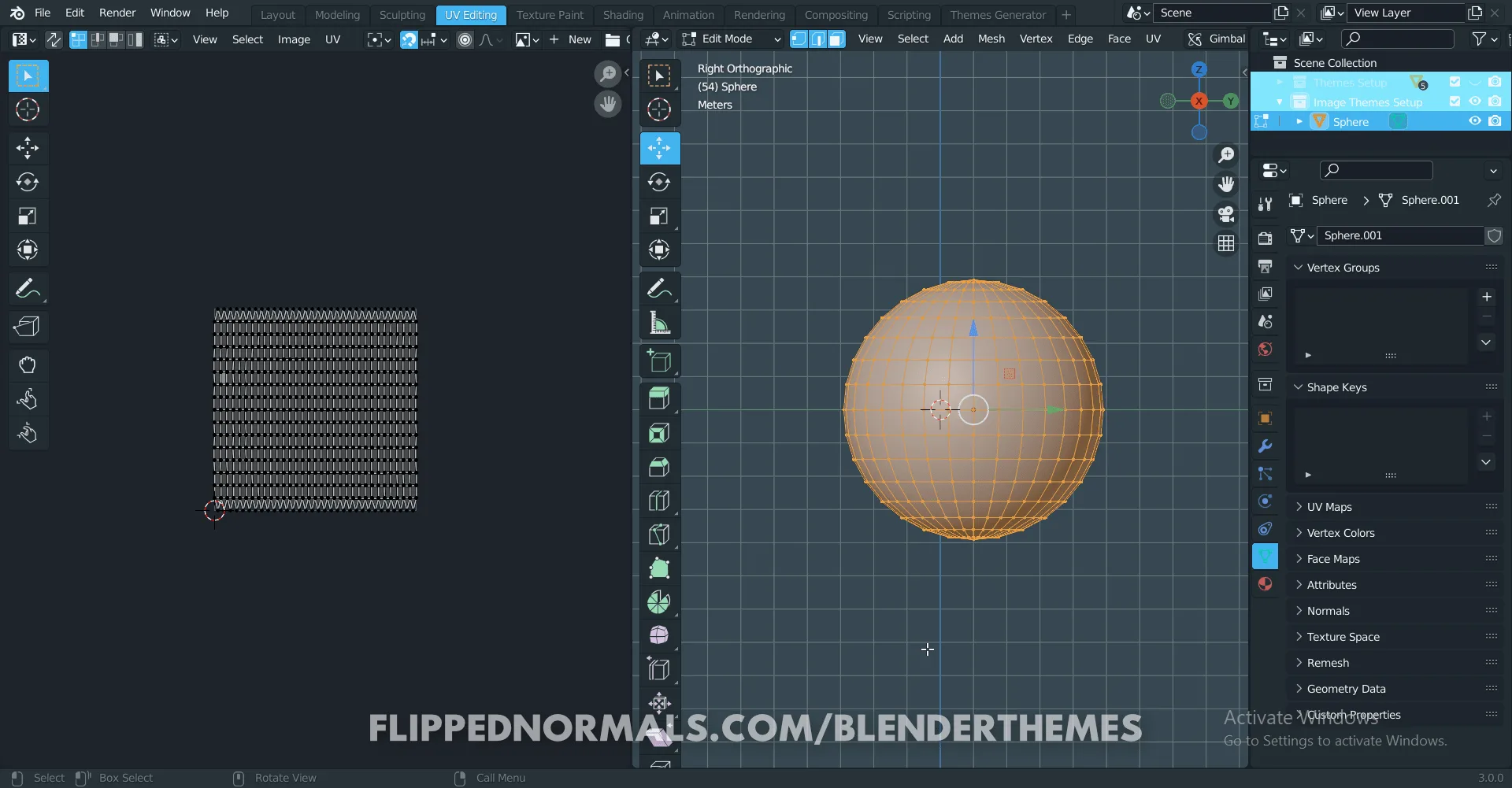 Blender Themes 0002 - FlippedNormals