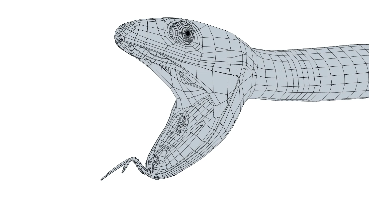 Mangrove Snake - Animated - FlippedNormals