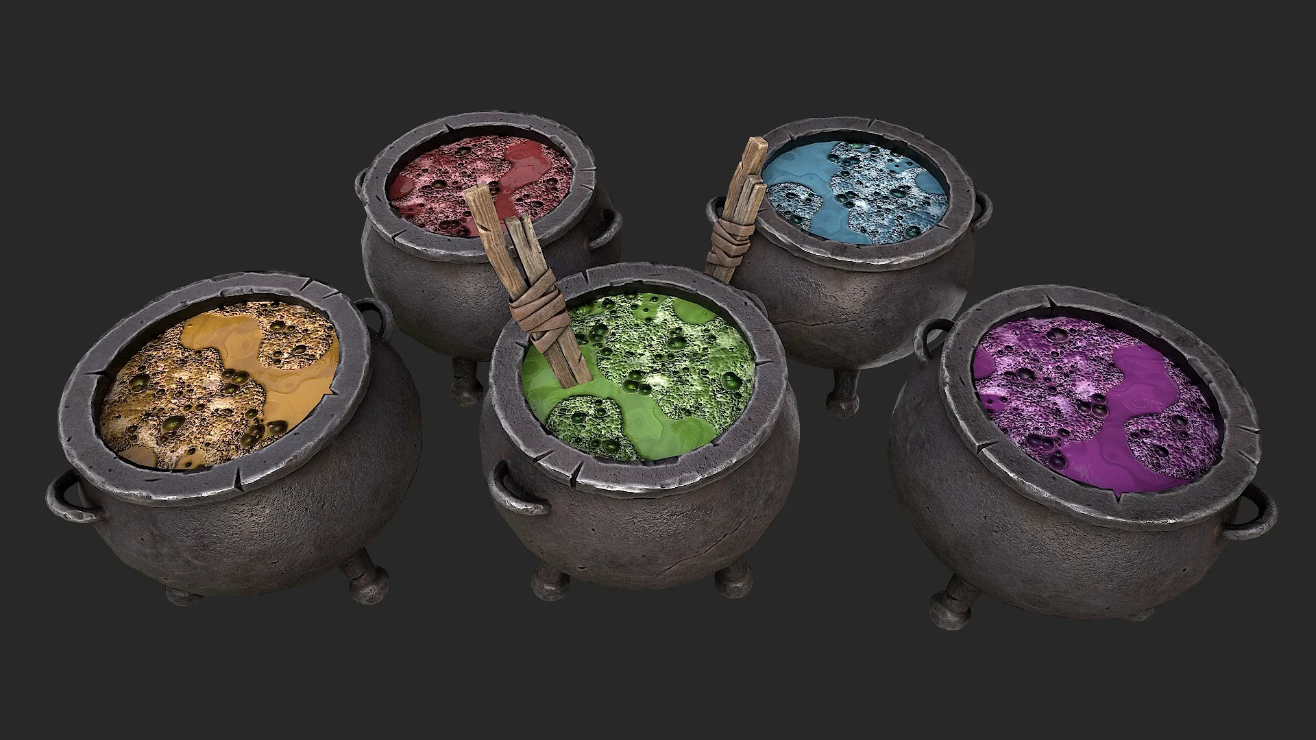 Witch Cauldron - FlippedNormals
