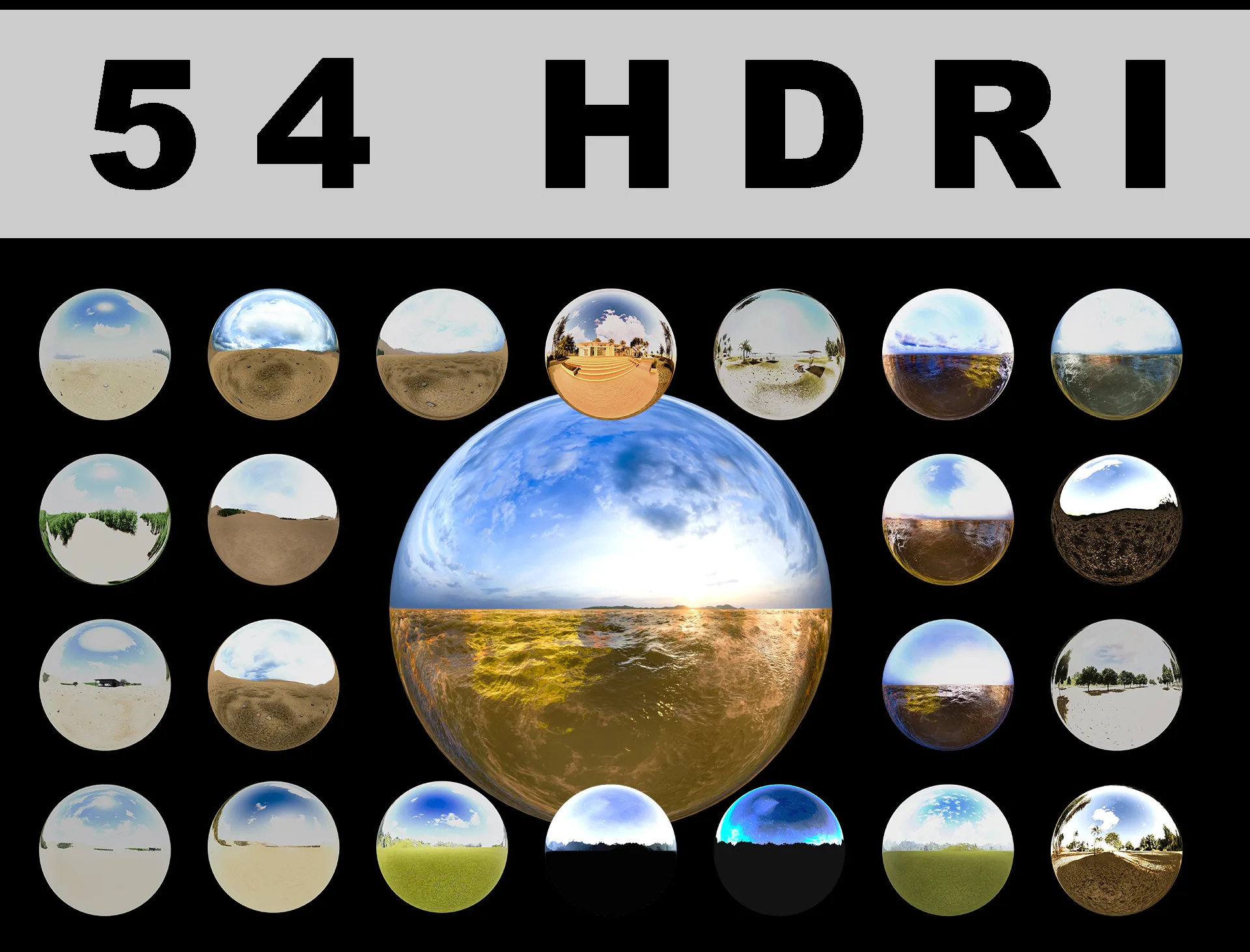 54 HDRI vol.1 - FlippedNormals